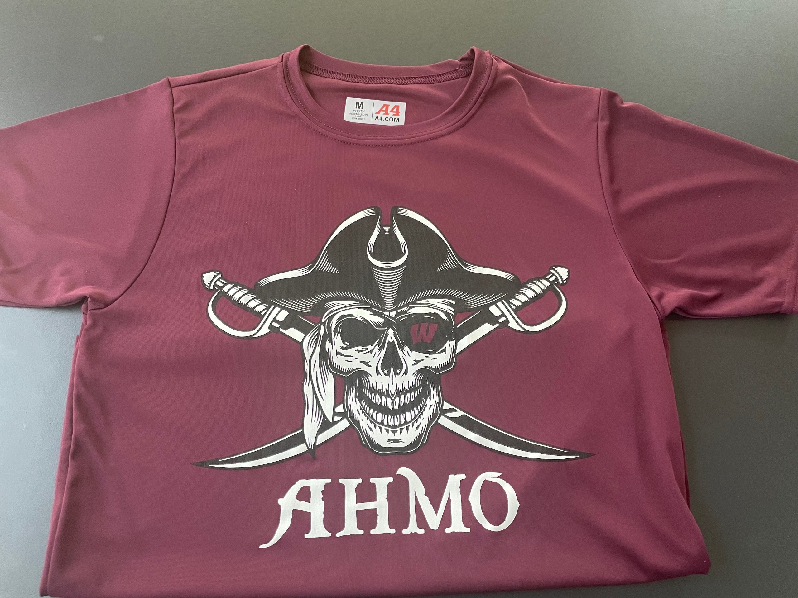 22 Dri Fit Pirate Ahmo Youth And Adult Sizes Ahmo Pirates Spirit Store